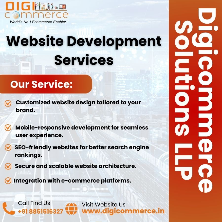 Professional Website Development Services by Digicommerce Solutions LLP ...